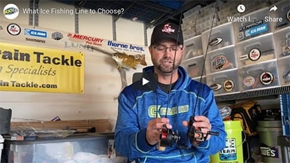 Choosing hard-water fishing line [video] - Outdoor News