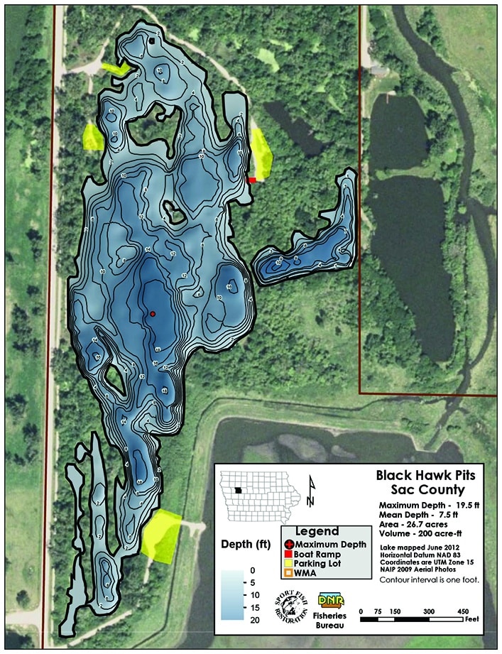 Iowa Lake Profile – Black Hawk Pits, Sac County - Outdoor News