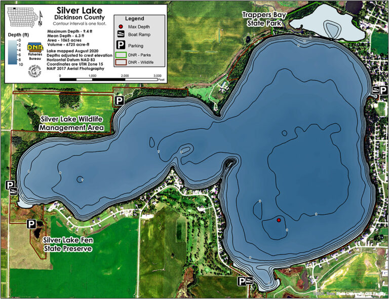 Shoreline stabilization project underway at Iowa’s Silver Lake to ...