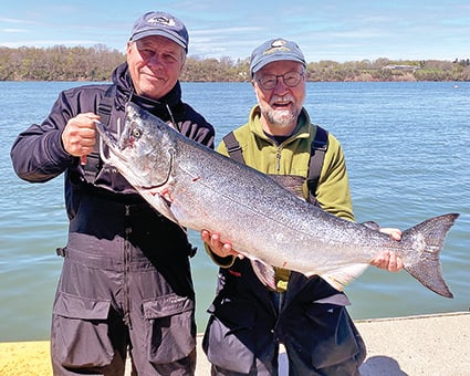Big king salmon wins grand prize at New York's spring LOC derby ...